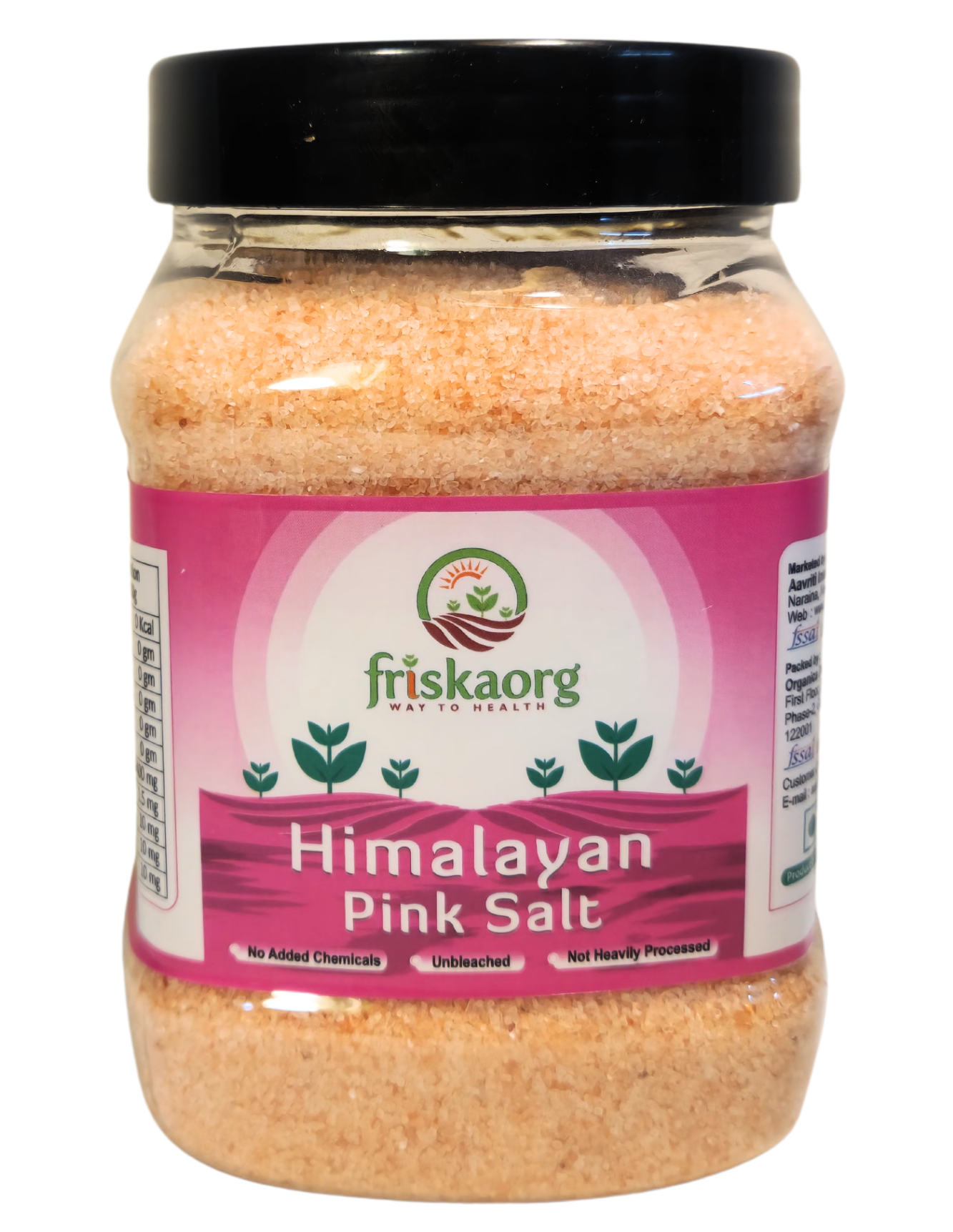 Himalayan Pink Salt (1 KG) - Friskaorg
