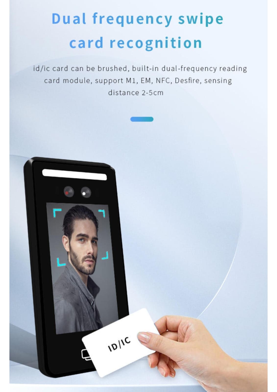 Time attendance Face Machine AI Face Mars Speed Face Time & Attendance ...