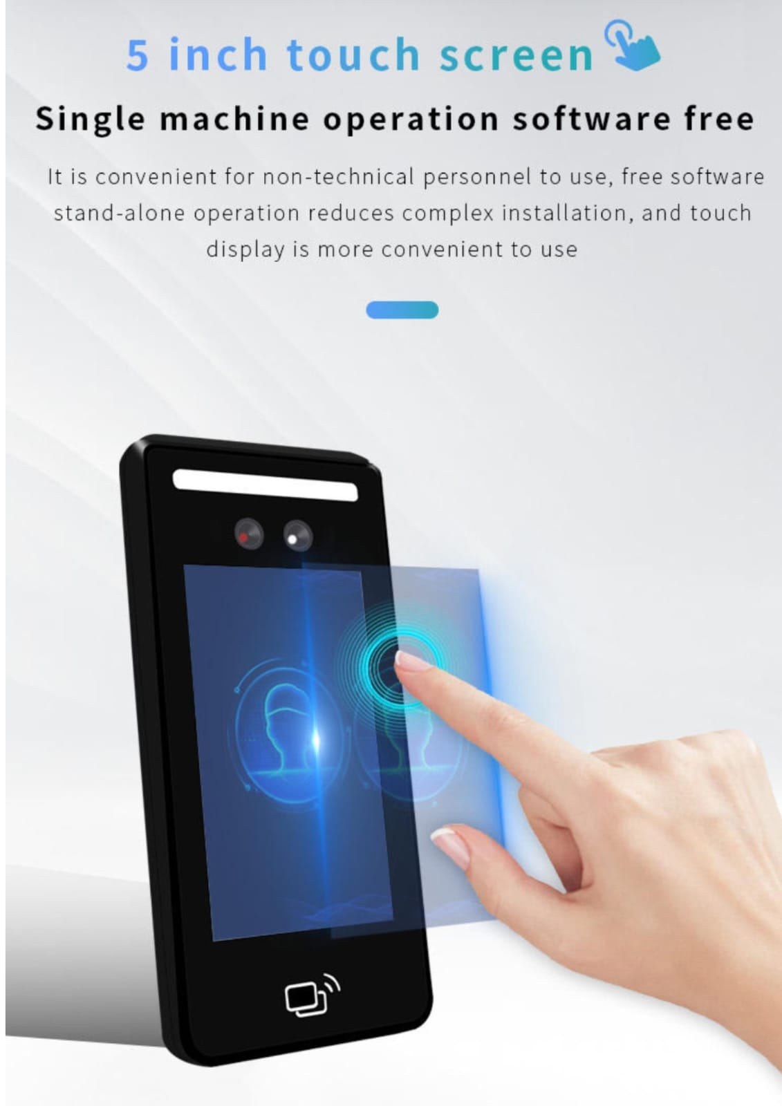 Time attendance Face Machine AI Face Mars Speed Face Time & Attendance ...