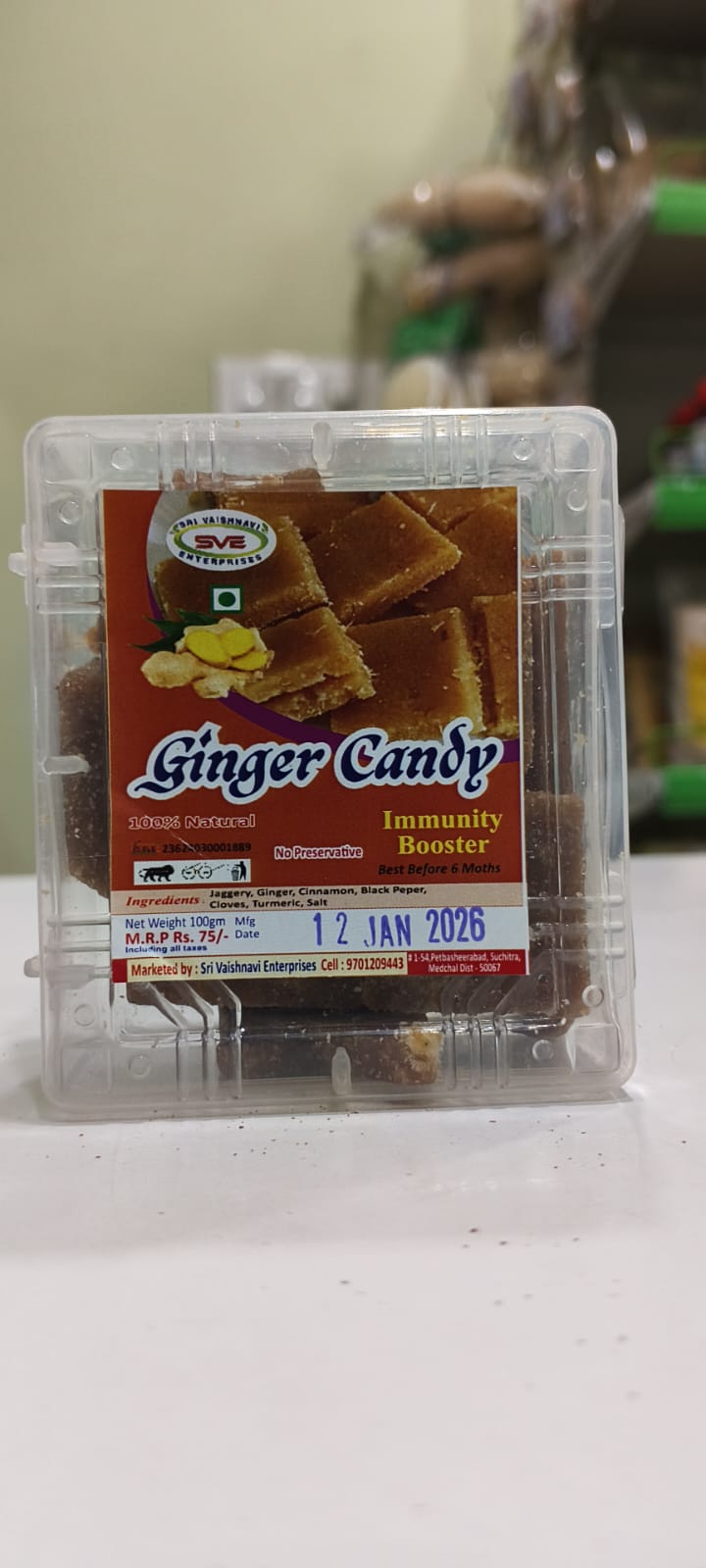 Buy Allam Murabba in Hyderabad | Ginger Candy Allam Murabba
