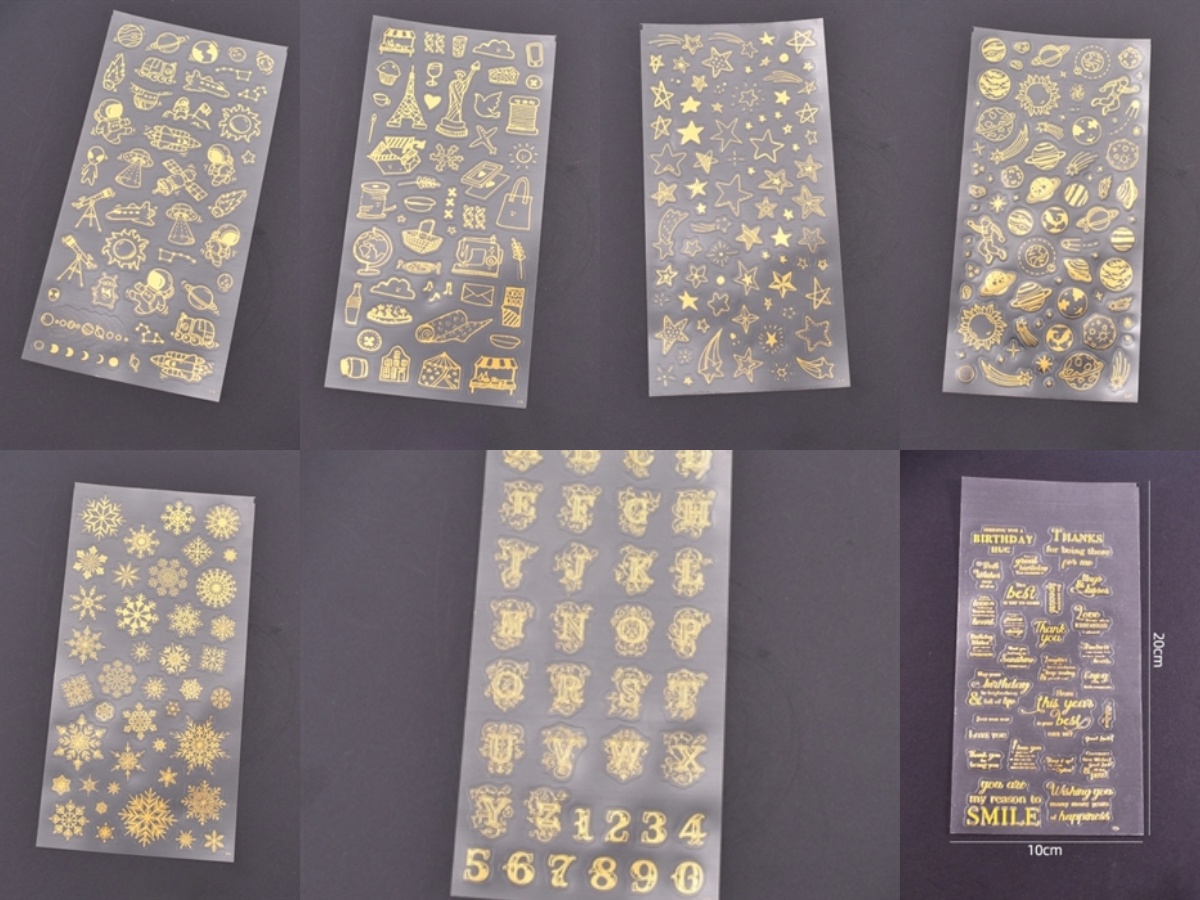 GOLDEN CUTOUT STICKER - Mould Market