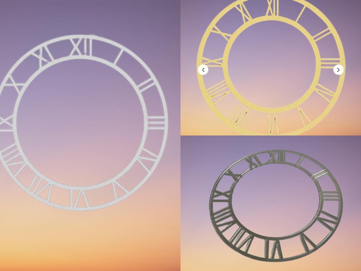 Clock Ring Roman - Mould Market