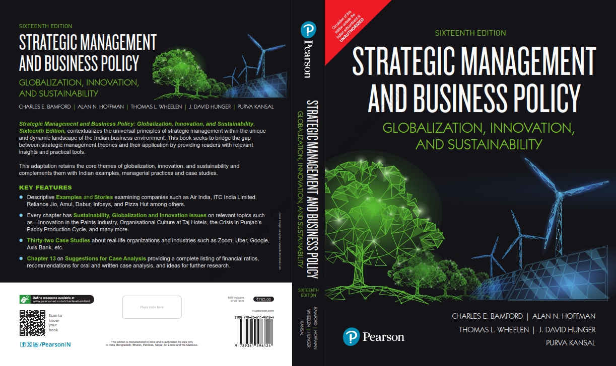 Strategic Management and Business Policy: Globalization, Innovation and ...